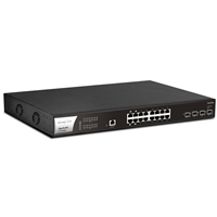 DrayTek VSPQ2200XB-K VigorSwitch PQ2200xb 16 Port 2.5 GbE POE+ Managed ...