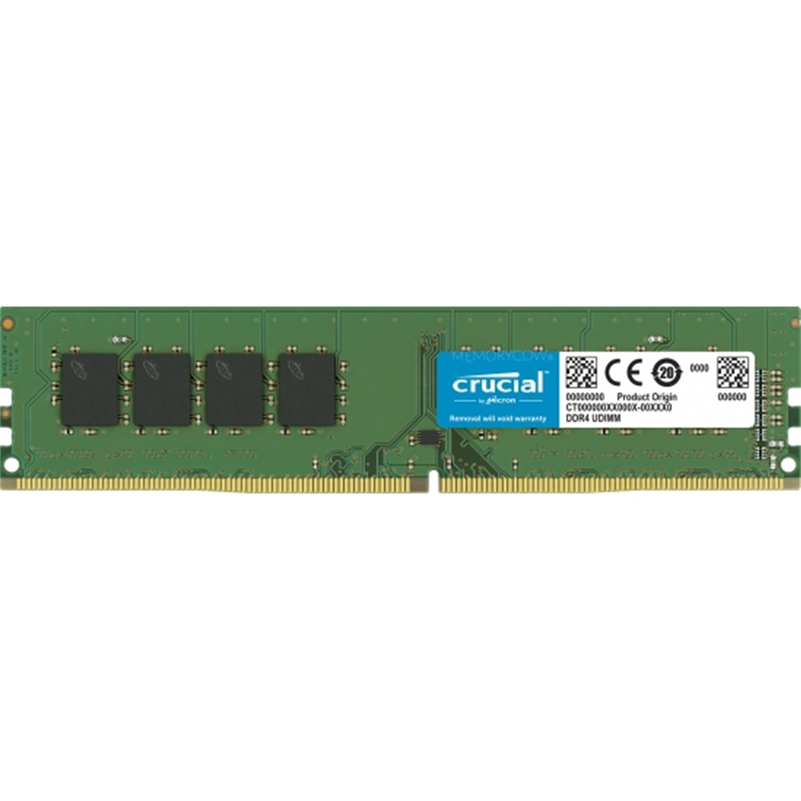 Crucial CT8G4DFRA32A 8GB (1x 8GB) DIMM System Memory, 3200MHz, DDR4 ...